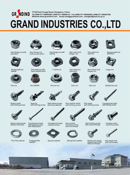 GRAND INDUSTRIES CO.,LTD.-China Fastener Info
